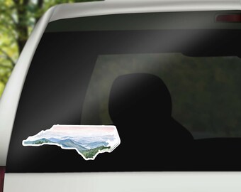 North carolina decal | Etsy