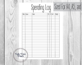 Spending tracker | Etsy