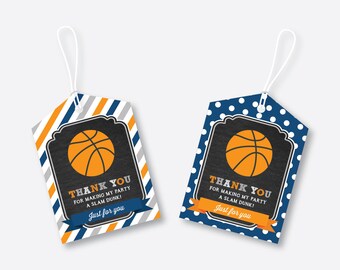 Basketball thank you | Etsy