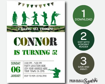 Army Promotion Ceremony Invitation Printable Army Promotion