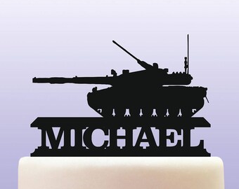 Army cake topper | Etsy