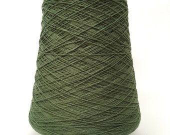 3 pound Cone 8/2 Cotton Yarn Natural Undyed Ships Free