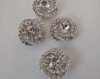 Rhinestone buttons | Etsy