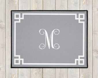 Monogram rugs | Etsy