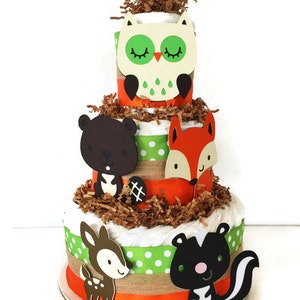 Fox diaper cake | Etsy