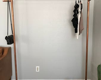 Copper clothing rack | Etsy