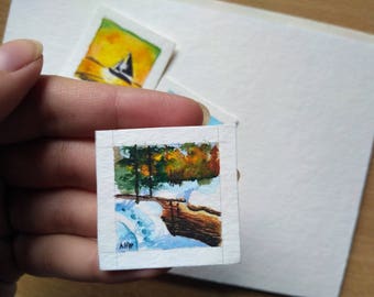 Miniature painting | Etsy