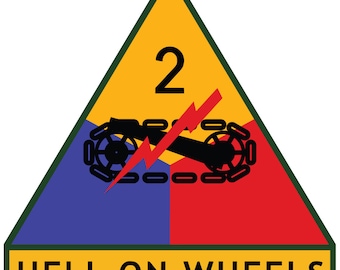 2nd armored division | Etsy