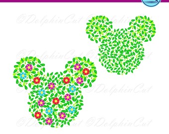 Flower silhouette | Etsy