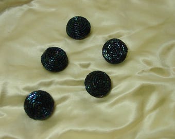 Fancy glass buttons | Etsy