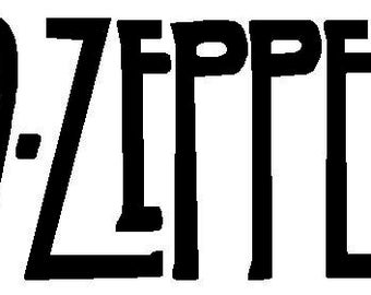 Led zeppelin sticker | Etsy