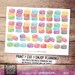 Macarons Printable Planner Stickers Scrapbooking Printable
