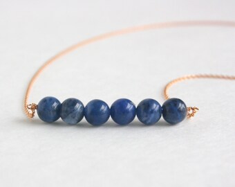 Blue stone jewelry | Etsy