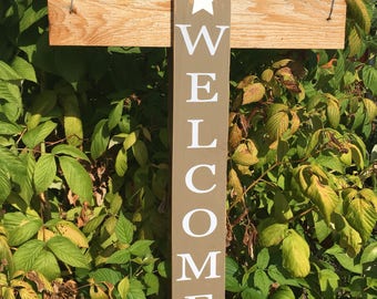 Country welcome sign | Etsy