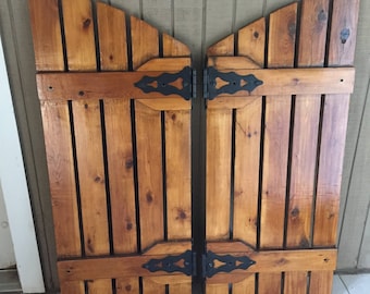 Cedar shutters | Etsy