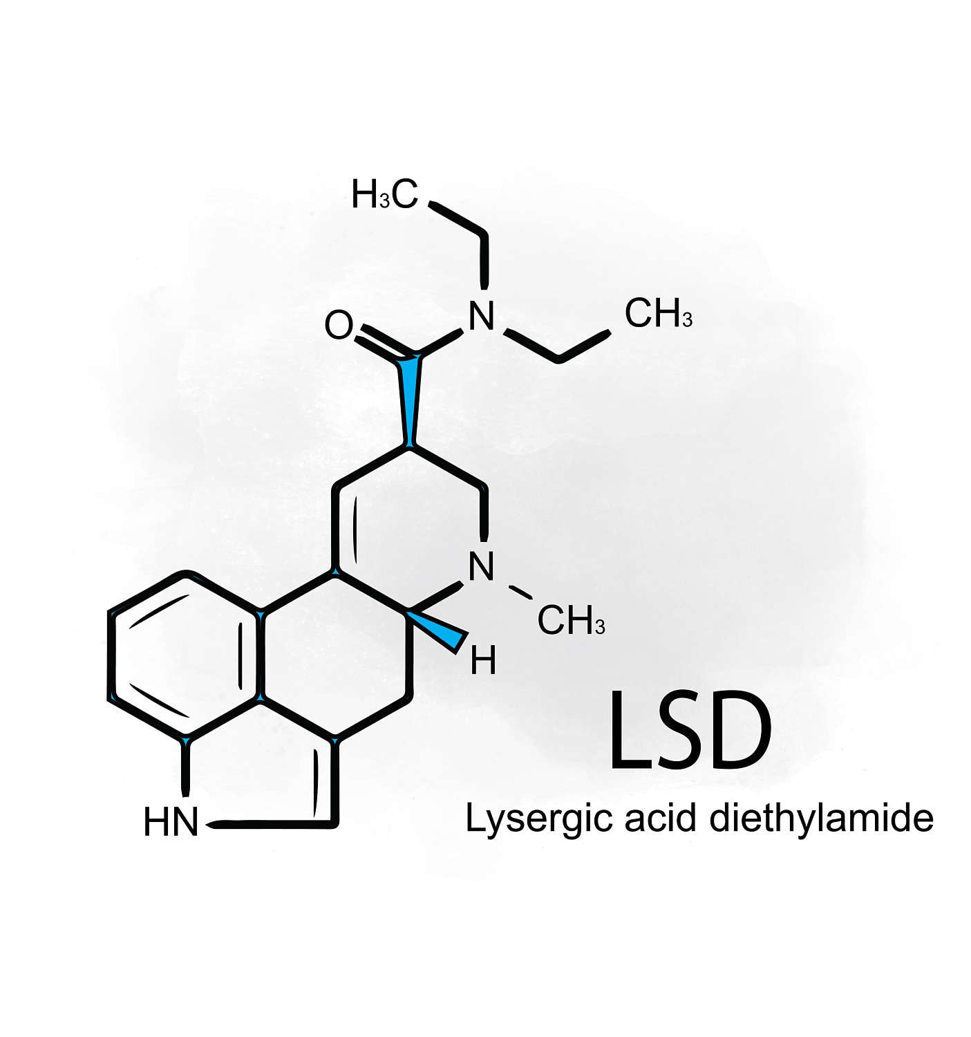 LSD formula SVG clipart Lysergic acid diethylamide Digital