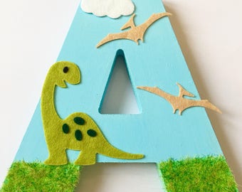 Dinosaur letters | Etsy