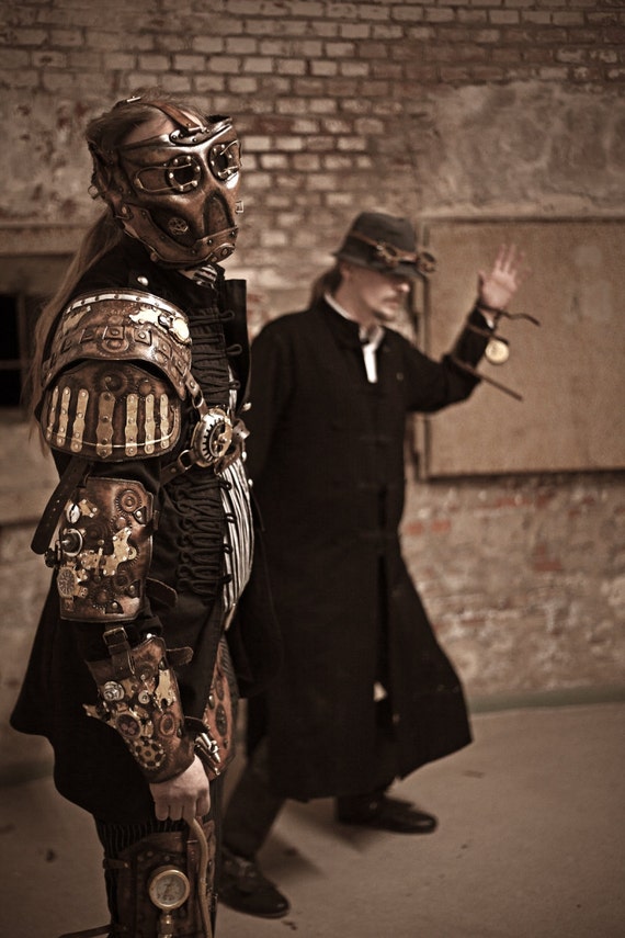 Steampunk Armor Shoulder Armor Steampunk Clothing