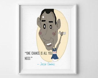 Jesse owens | Etsy