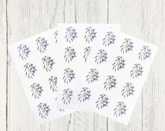 Flower stickers | Etsy