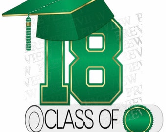 Green graduation | Etsy