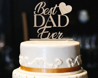 Dad cake topper | Etsy