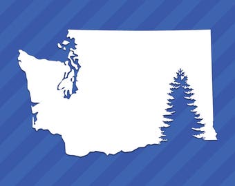 Washington decal | Etsy