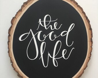 Live edge wood sign | Etsy