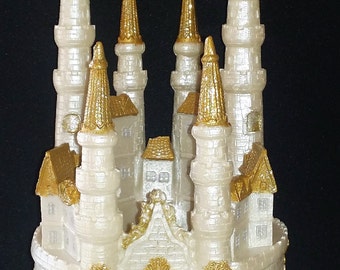 Castle cake topper | Etsy