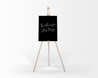 Welcome sign easel | Etsy