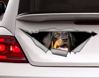 Dog car decals | Etsy