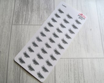 Paper eyelashes | Etsy