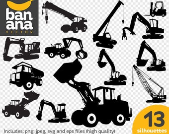 Construction svg | Etsy