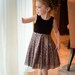 Rebel Girl Party Dress PDF Sewing Pattern girls pleated