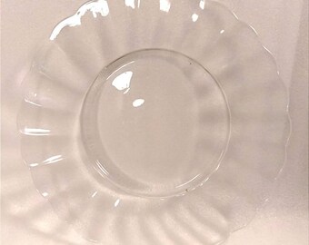 Large glass platter | Etsy