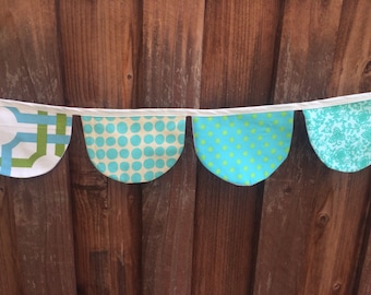 Scalloped banner | Etsy