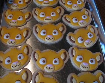 Lion king cookies | Etsy