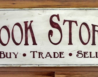 Book store sign | Etsy