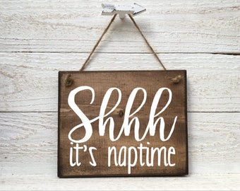 Baby sleeping sign | Etsy