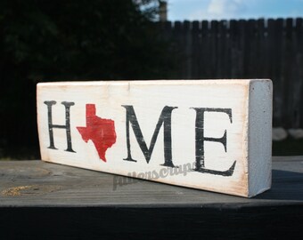 Texas wood sign | Etsy