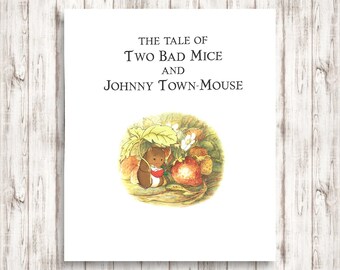 Two bad mice | Etsy
