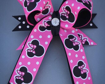 Minnie mouse bow | Etsy