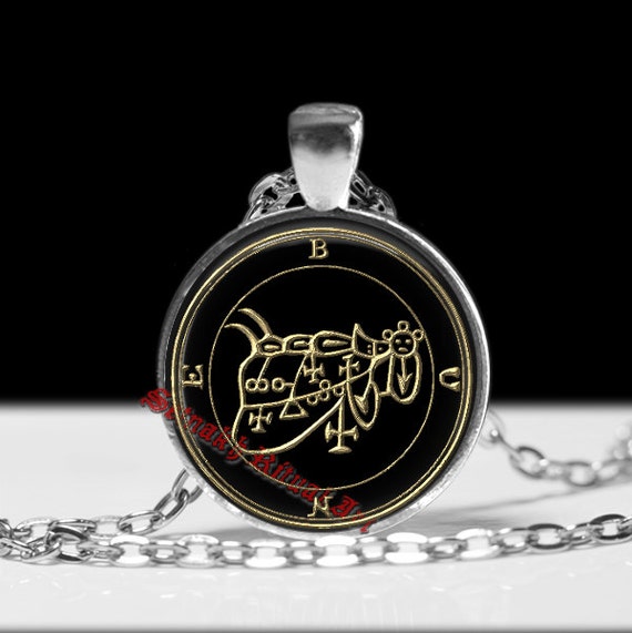26 BUNE demon seal pendant Goetia sigil necklace Lemegeton