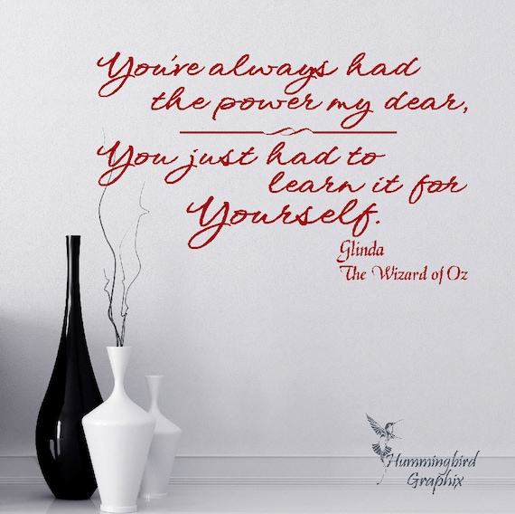 Funky Wall Words with Wizard of Oz Wall Decals