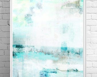 Abstract beach art | Etsy