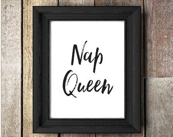Queen print | Etsy