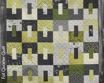 Modern quilt pattern | Etsy