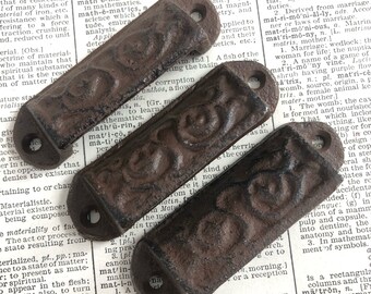 Metal drawer pulls | Etsy