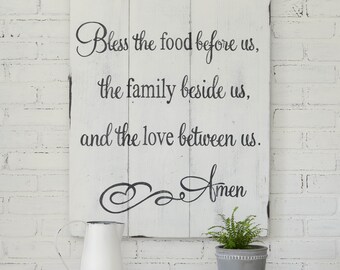 Bless the food | Etsy