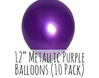 Purple balloons | Etsy